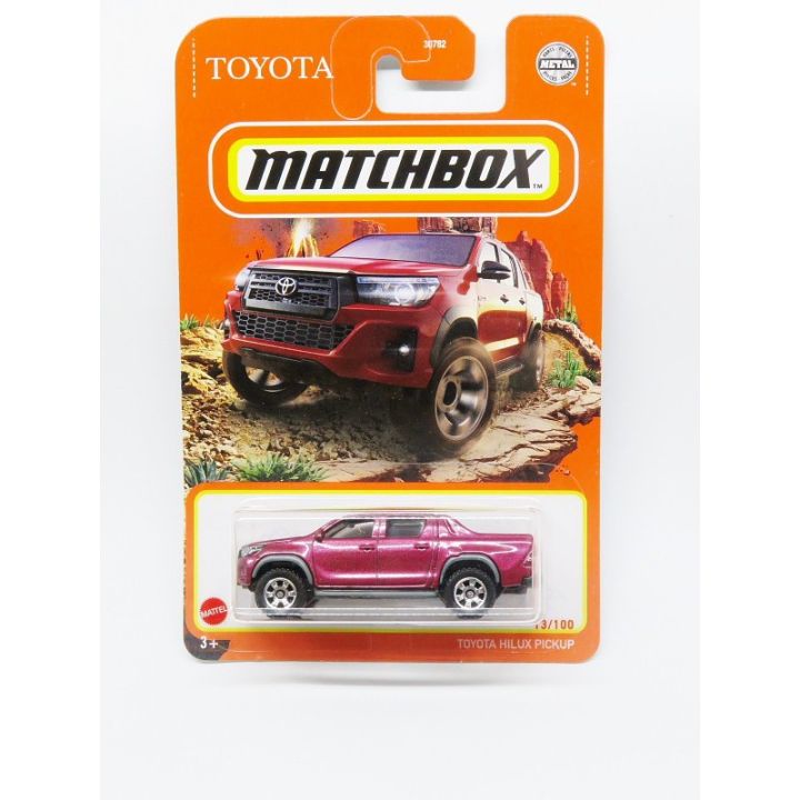 Matchbox Toyota Hilux Pickup - Lot W 2021 | Lazada Indonesia