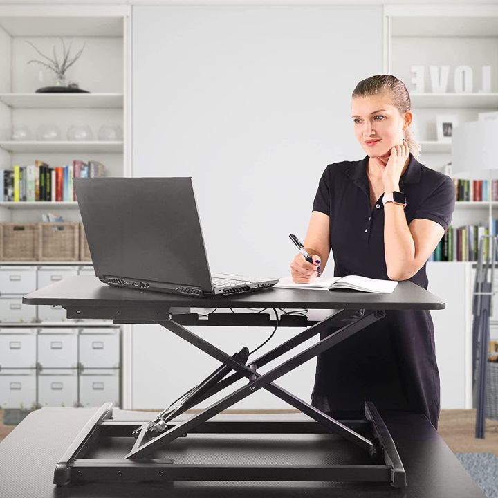 NEVIS No installation vertical lift computer desk Laptop stand, height ...