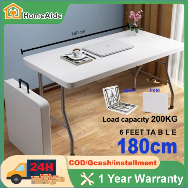 6ft (180cm) Folding Table Outdoor tables, plastic tables, dining tables ...
