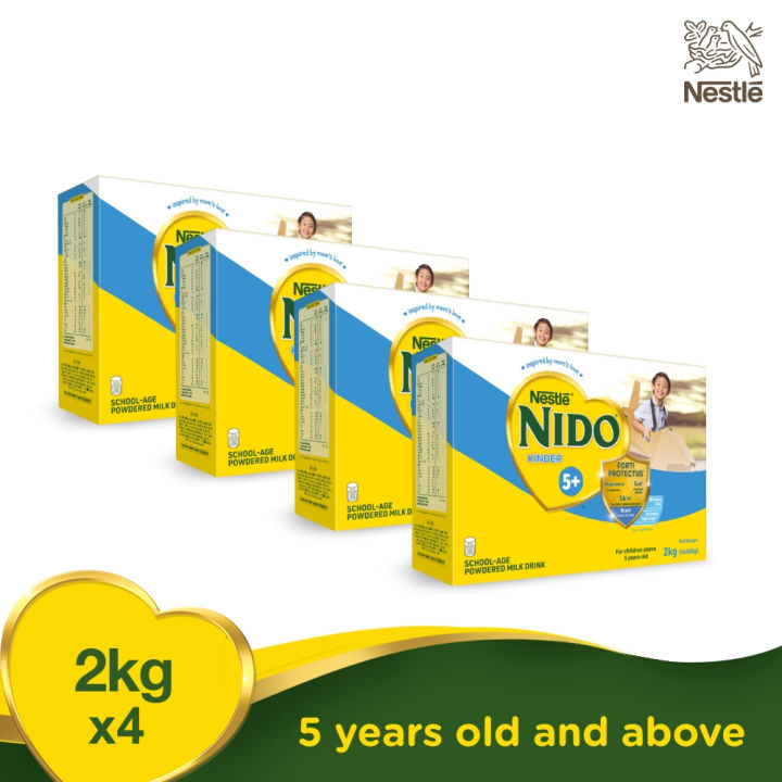 NIDO® 5+ Powdered Milk Drink For School Age Children Above 5 Years Old ...