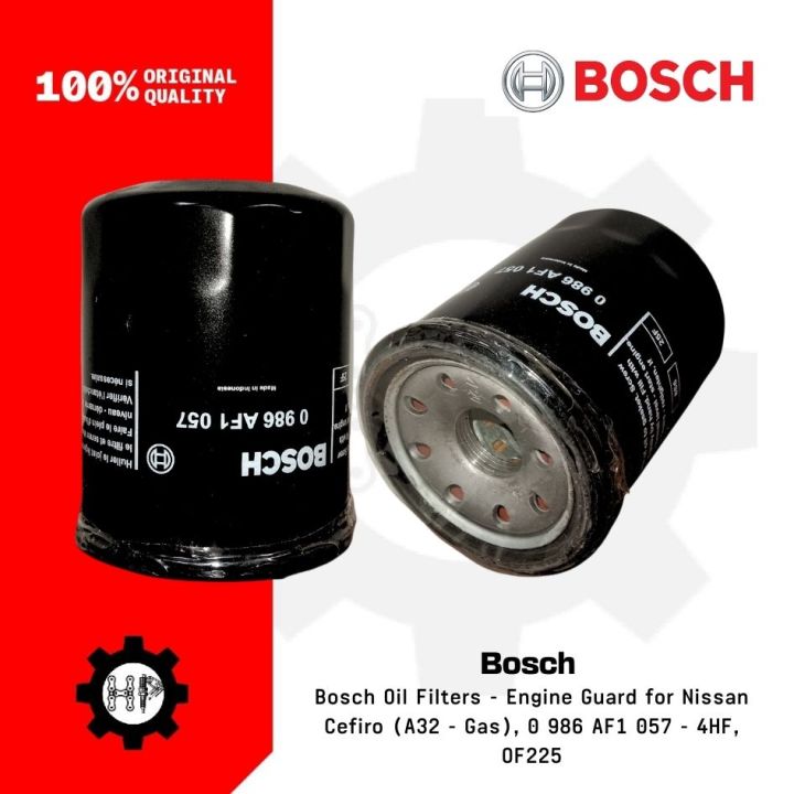 Bosch Oil Filters - Engine Guard for Nissan Cefiro (A32 - Gas), 0 986 ...