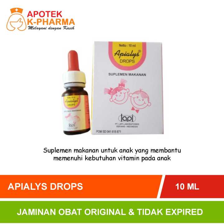 Apialys Drop Isi 10 ml Original Lapi | Lazada Indonesia