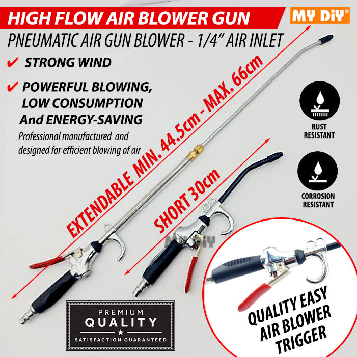 MYDIYHOMEDEPOT - HIGH FLOW AIR BLOWER GUN AIR DUSTER BLOWER GUN DUST ...