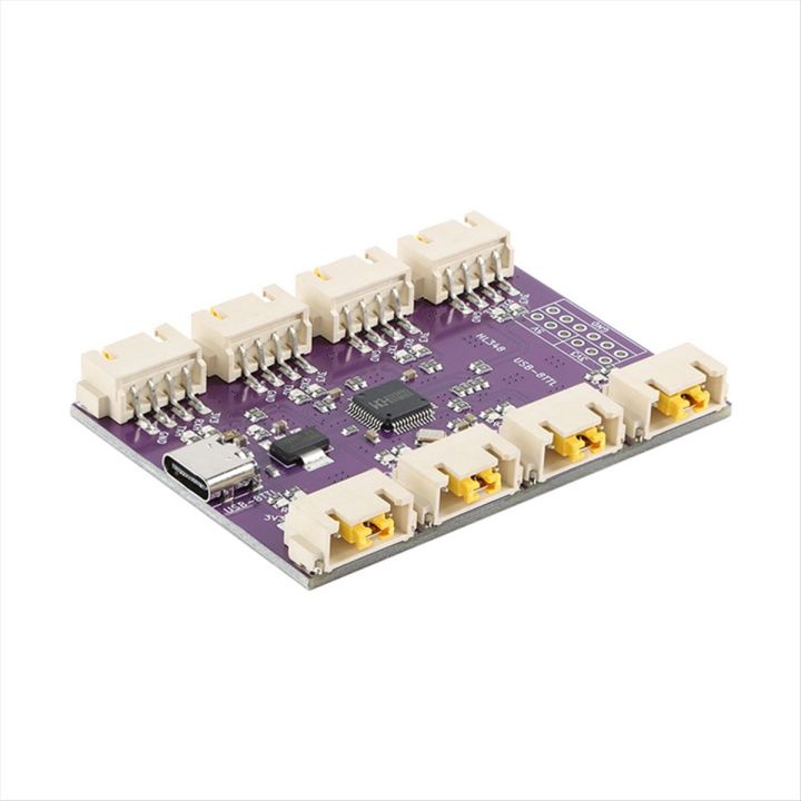 USB to 8 Channels Ways TTL Serial Port USB Type-C Interface 6Mbps High ...