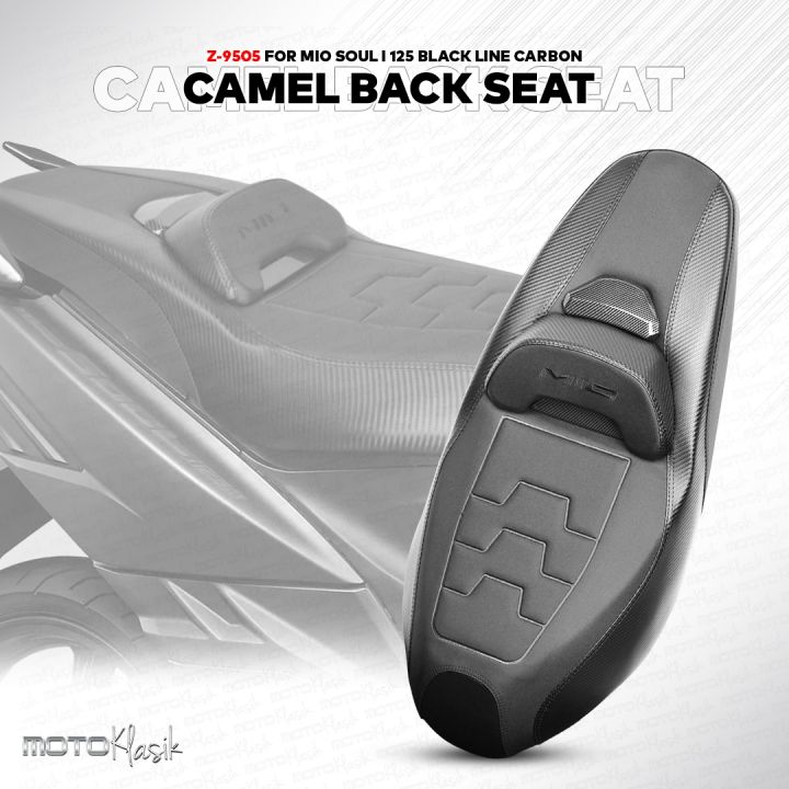 MIO SOUL I 125 CAMEL BACK SEAT BLACK LINE CARBON LEATHER SEAT ASSY FOR ...
