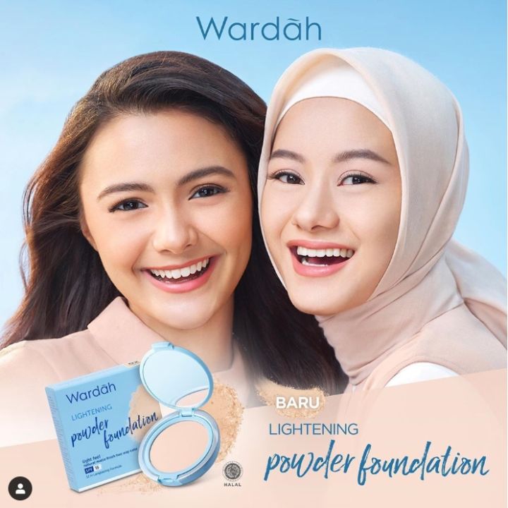 Wardah Lightening Powder Foundation Refill 12 gr | Lazada Indonesia