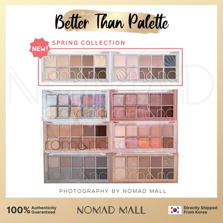 [rom&nd] ROMAND Better Than Palette (10 kinds) Eyeshadow Palette | Lazada