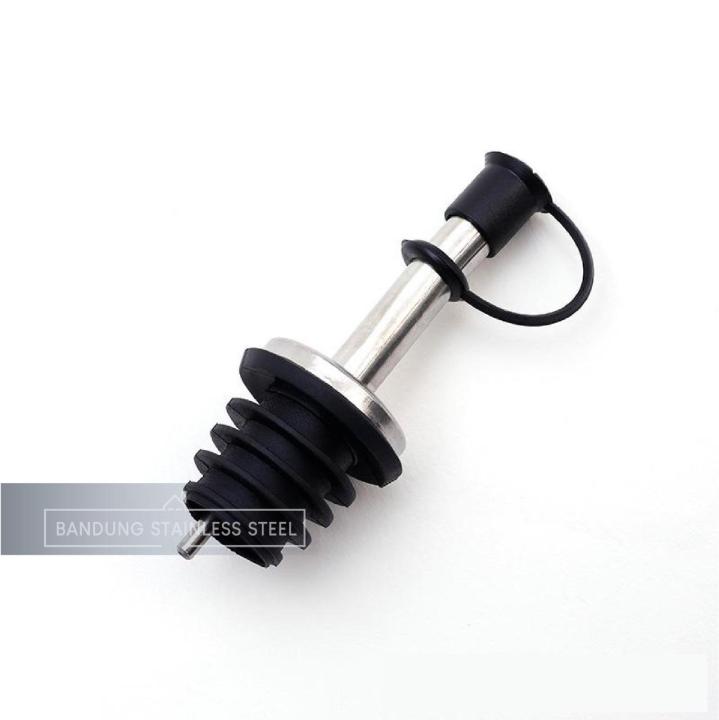 Liquor Spirit bottle Pourer Penutup botol wine minyak syrup TUTUP ...