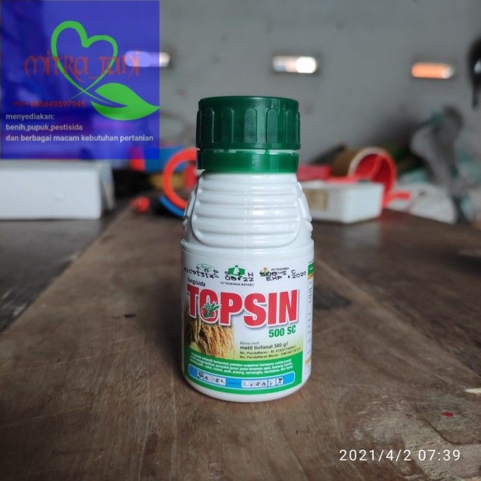 Fungisida sistemik TOPSIN 500 SC isi 100 ml dari PETROKIMIA KAYAKU ...