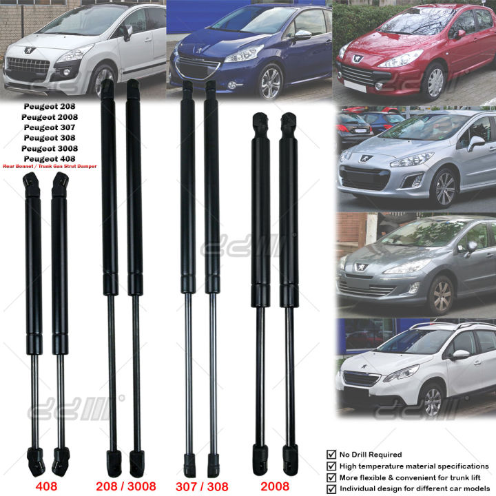 [READY STOCK] Peugeot 2008 308 3008 408 Belakang Rear Bonnet Boot ...