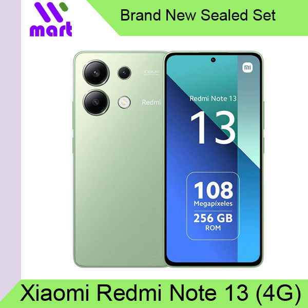 Xiaomi Redmi Note 13 (6GB + 128GB / 8GB + 256GB) / International ...