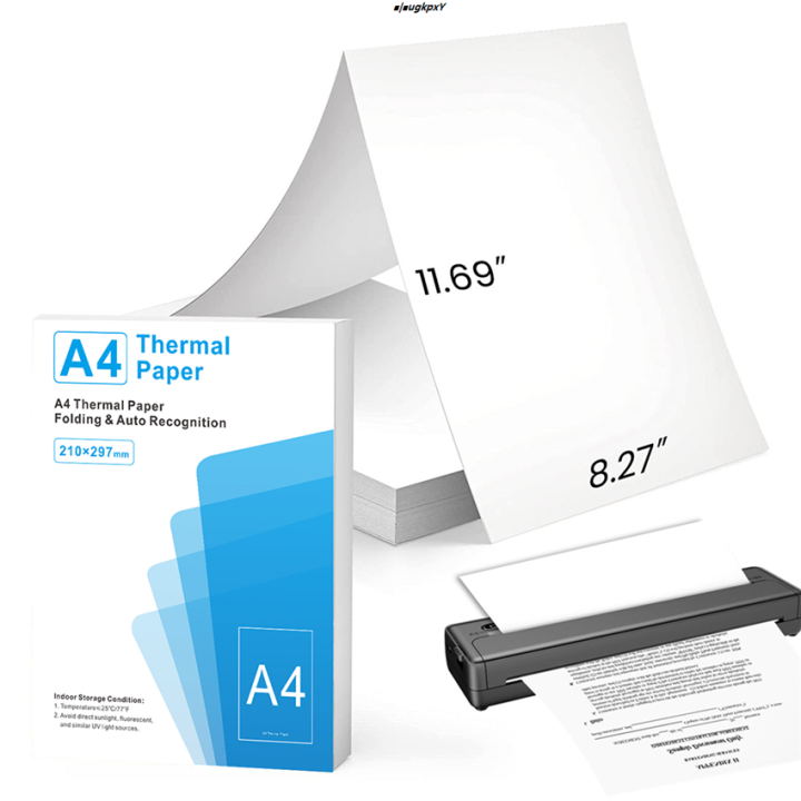 100/200 Sheets A4 Thermal Paper Folding Thermal Printing Paper Auto ...