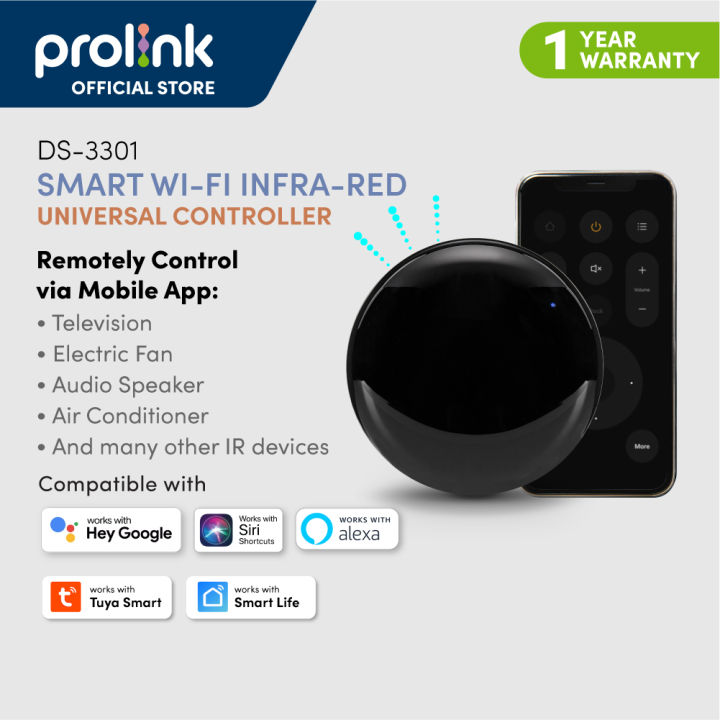 NEW Prolink Smart home Wi-Fi IR / IR + RF universal remote control ...