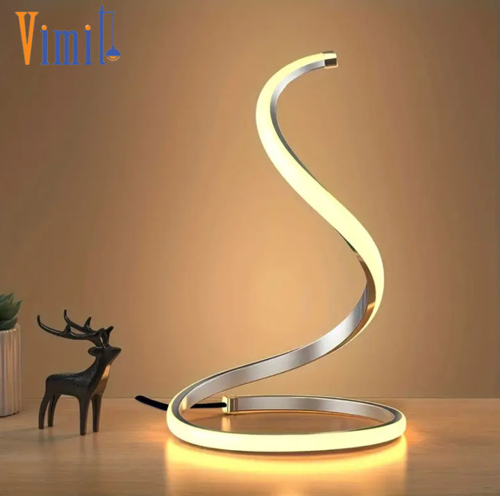 Vimite LED Creative Desk Lamp Plug Electric Bedside Eye Protection ...