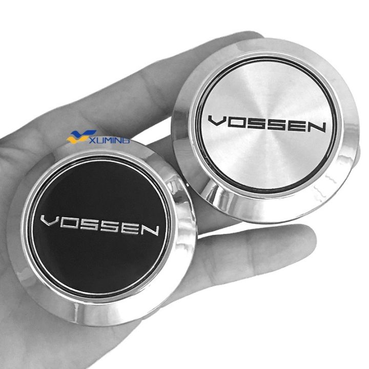 CarDIY 4PCS 60mm Vossen Center Cap Vossen Logo Emblem Sticker Wheel ...