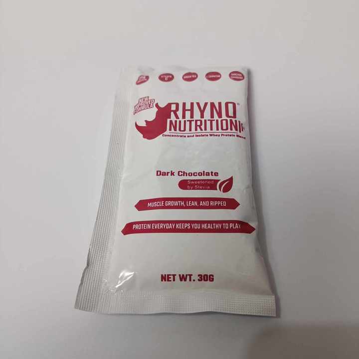 RHYNO NUTRITION WHEY PROTEIN 1 SACHET (OFFICIAL STORE) | Lazada PH