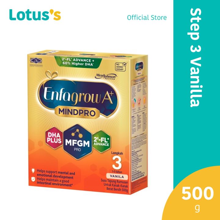 Enfagrow A+ Mindpro 2FL S3 Vanilla 500g | Lazada