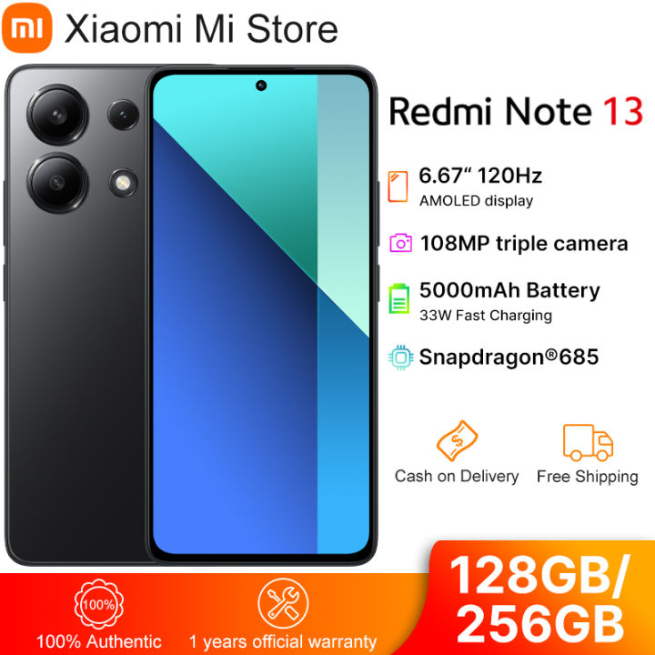 Global Version Xiaomi Redmi Note 13 Snapdragon® 685 Smartphone 108MP ...