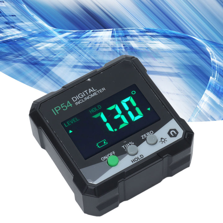 Magnetic Angle Meter Magnetic Digital Protractor 4x90? IP54 LCD Bevel ...