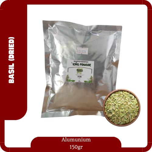 Dried Basil | Daun Basil Kering | Basil Dry 150gr | Basil 30gr | Basyl ...