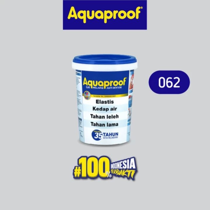Aquaproof 1 Kg No. 062 Abu-abu Muda Light Grey | Lazada Indonesia