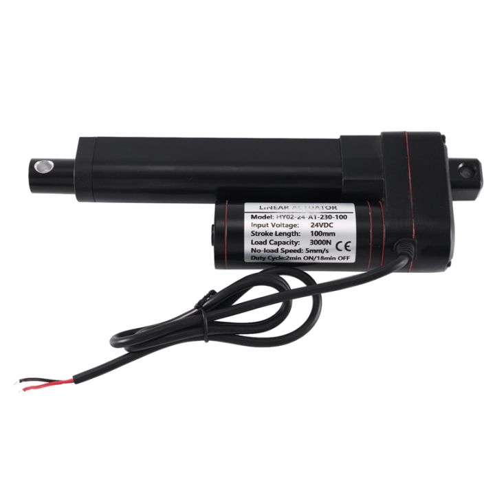 24V DC Electric Push Rod Motor Micro-type Hydraulic Rod 3000N ...