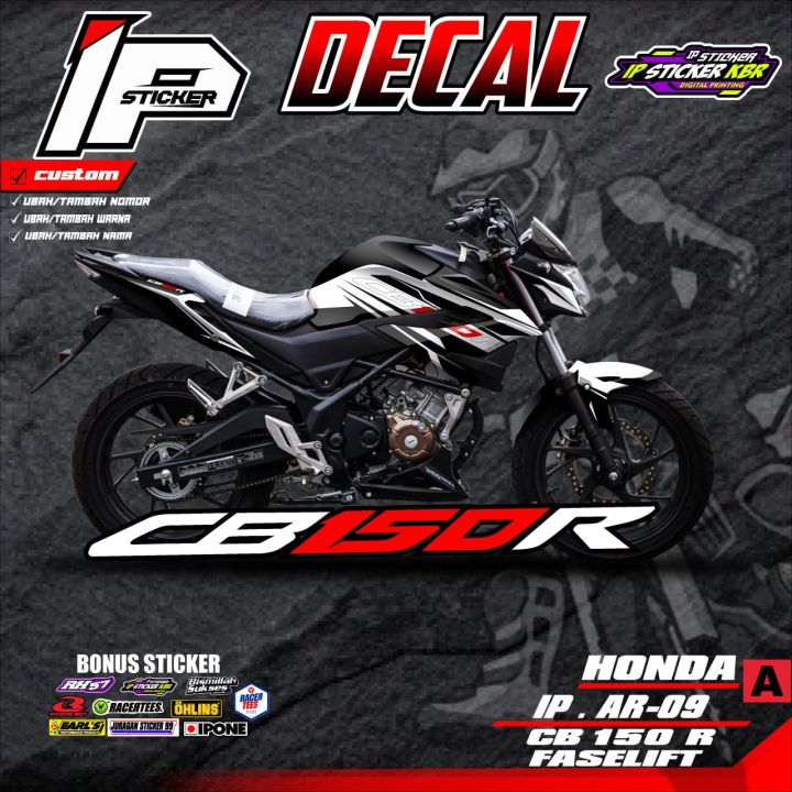 (cod) decal CB 150R FACELIFT- sticker decal variasi full body list ...