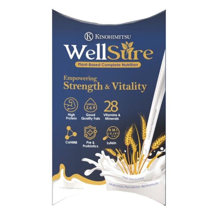 Kinohimitsu Wellsure 30.3g x 1s (Plant Based Complete Nutrition ...