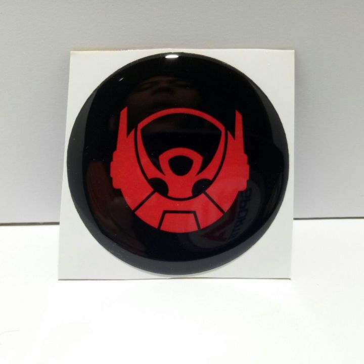 Stiker timbul resin lentur logo Bigetron Alpha | Lazada Indonesia
