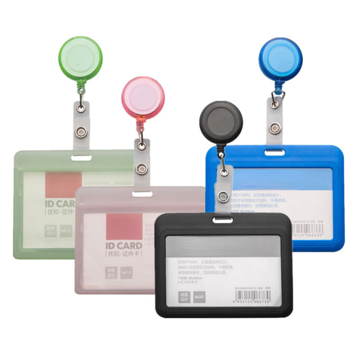 【Top-Rated Product】 ID Tag Working Permit Case Retractable Easy Pull ...