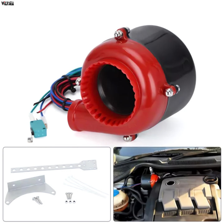Cold Air Intake Universal Electric Turbo Sound Car Fake Dump Valve ...