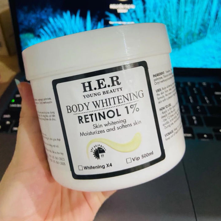 【SG INSTOCKS 】 BIG BOTTLE Whitening Body Bleaching Lotion / Her RETINOL ...