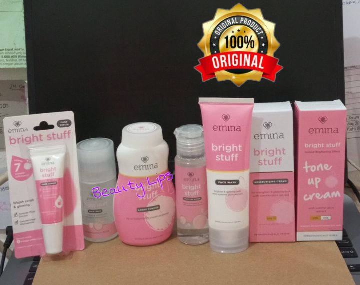 Emina PAKET 3 / PAKET 4 / PAKET 7 Skincare 1 Paket BPOM Paket Emina ...
