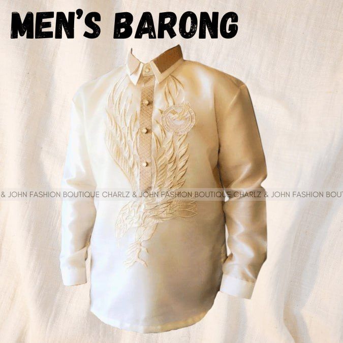 CHARLZ & JOHN Classic Barong Tagalog Traditional Filipino Barong ...