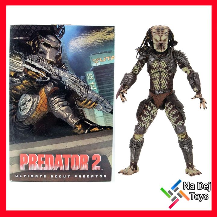 NECA Predator 2 Scout Predator 7 Figure เพรดเดเทอร์ 2 สเคาท์ เพรดเดเทอร ...