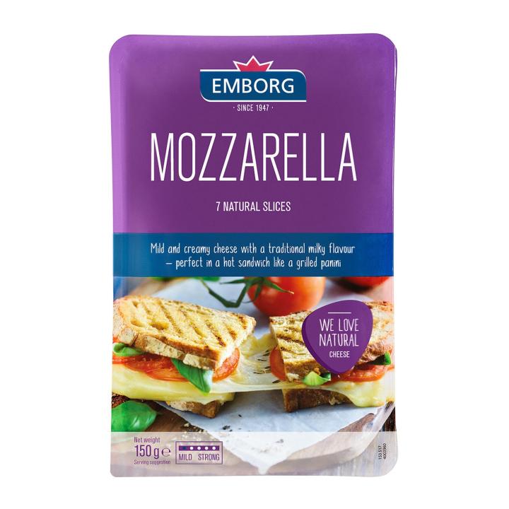 Emborg Mozzarella Sliced Cheese Lazada Singapore