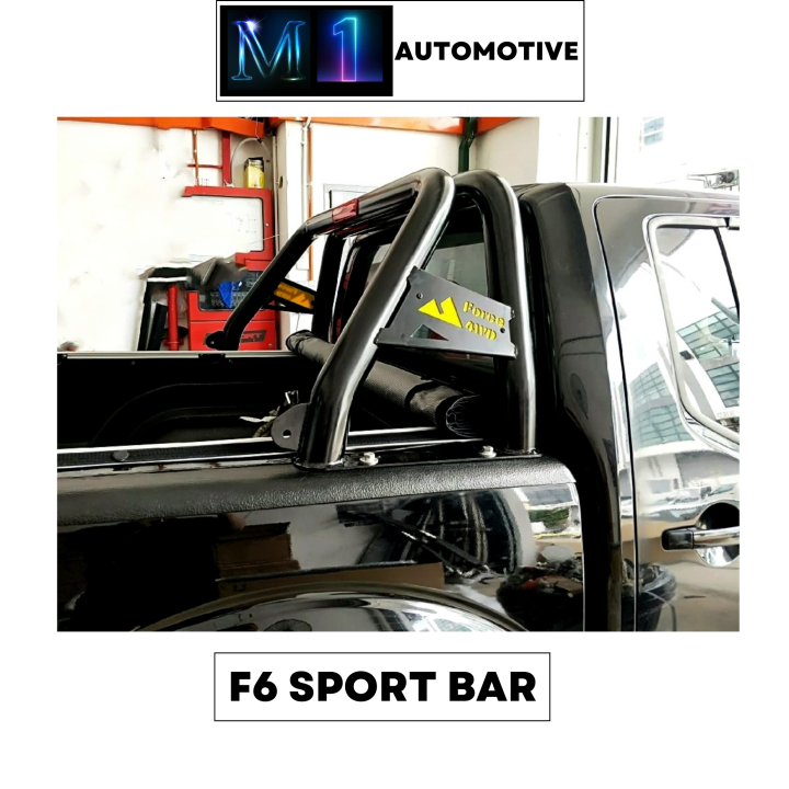 Force 4WD F6 Roll Bar Sport Bar For Ford Ranger Isuzu Dmax Nissan ...