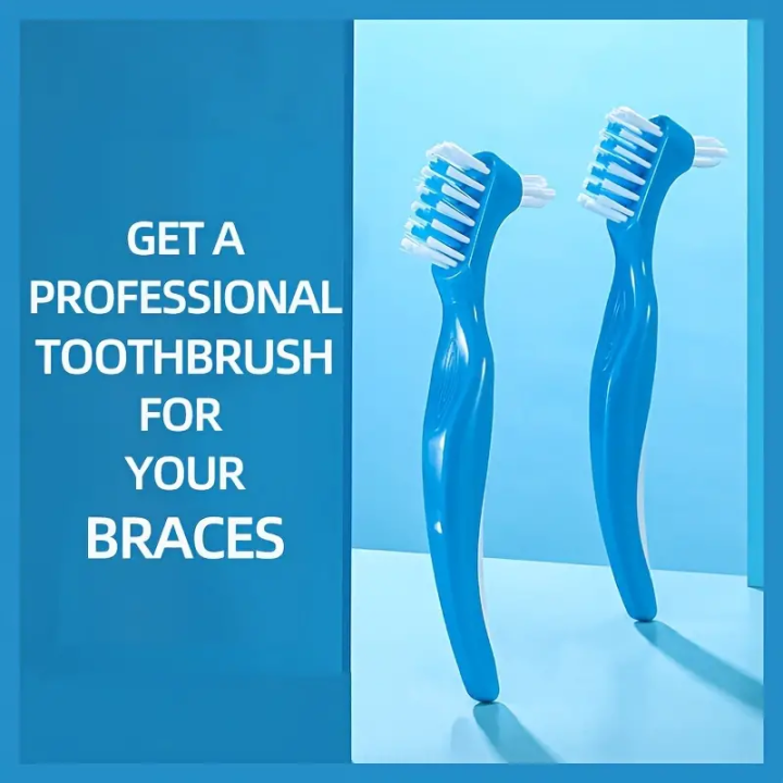 ENFRESH.TA-1011 Denture Cleaning Brush Dedicated Denture False Teeth ...