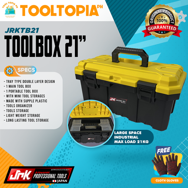 JR Kawasaki Tool Box 18' | 21 inches HD & High Quality + FREEBIES🔧Tooltopia PH🔧 | Lazada PH