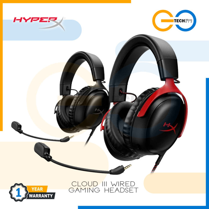 HyperX Cloud III Wired Gaming Headset Headphones | Lazada PH