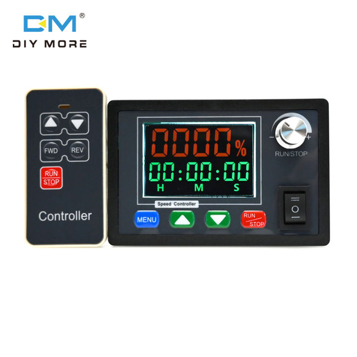 diymore DC10-55V 40A Wireless Remote Control Intelligent DC Brush Motor Speed Controller Support ...