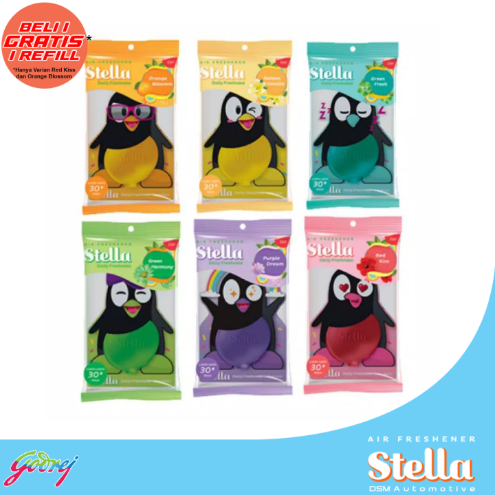 Stella Daily Freshness / Parfum Mobil Gantung | Lazada Indonesia