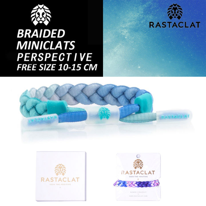 RASTACLAT Bracelet Little Lion Perspective Series Cyan Blue Gradient ...