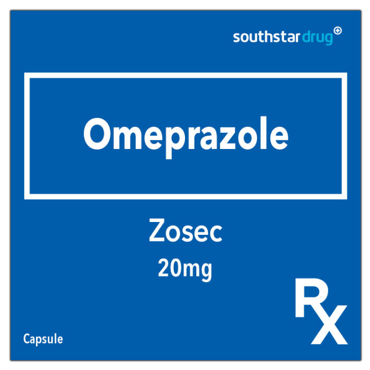 Rx: Zosec 20mg Capsule | Lazada PH