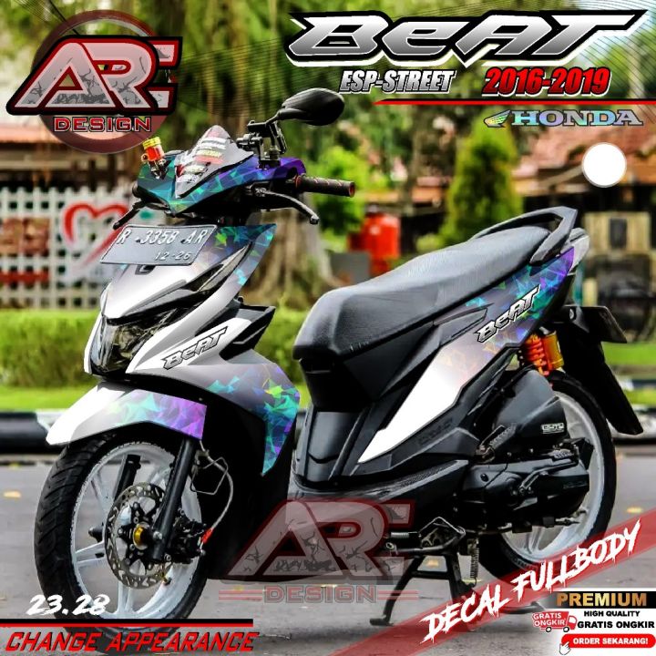 (COD) TERBARU Decal Sticker Honda Beat Esp Street 2016 2017 2018 2019 ...