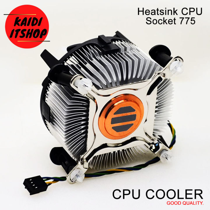 พัดลมระบายความร้อน CPU Cooler Cooler Fan Heatsink CPU Socket 775 ...