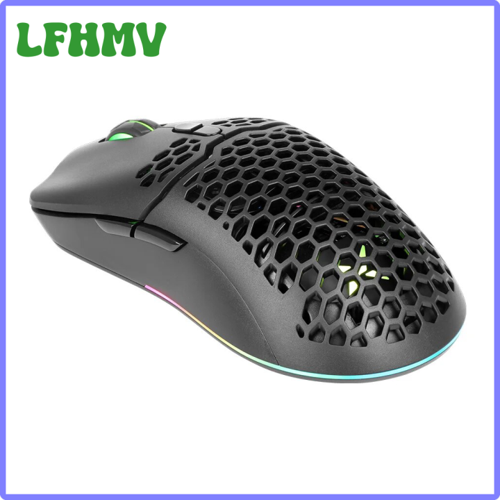 LFHMV Delux M700 Wired Gaming Moses Ergonomic Lightweight Mouse with ...