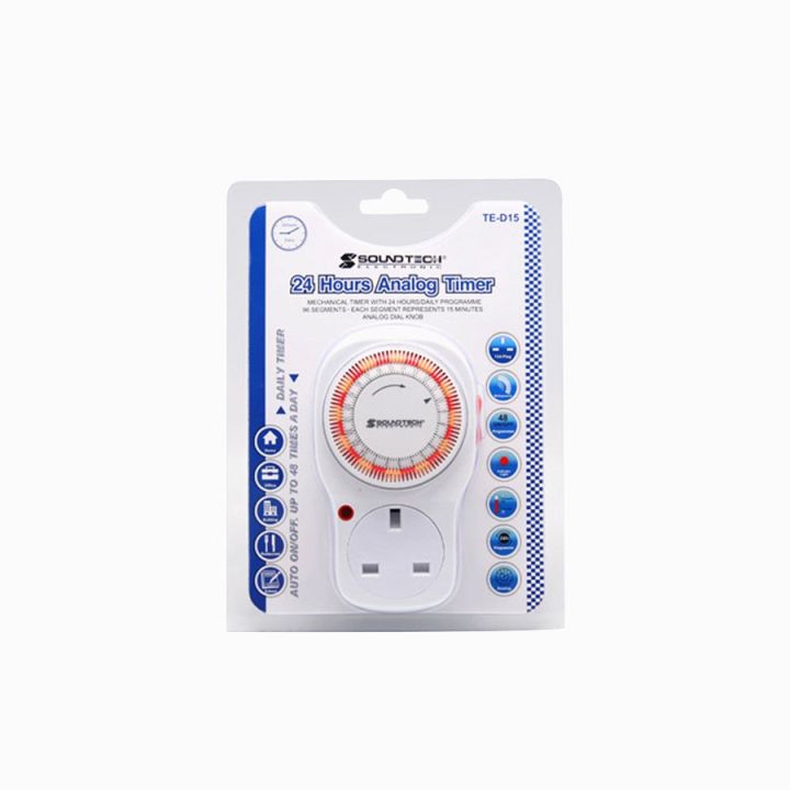 Soundtech 24 Hours/ Mini Analog Timer | Lazada Singapore