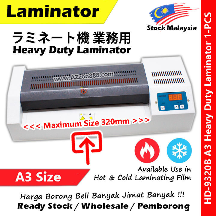 Laminator A3 Size Heavy Duty Metal Case Laminator Machine #Laminator # ...