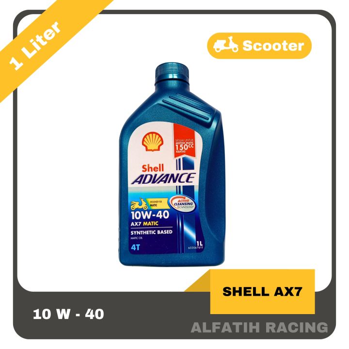 Oli Shell Matic ax7 1L CKD | Lazada Indonesia